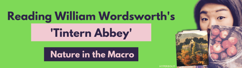 How to read Romantic poetry (I): William Wordsworth’s ‘Tintern Abbey ...