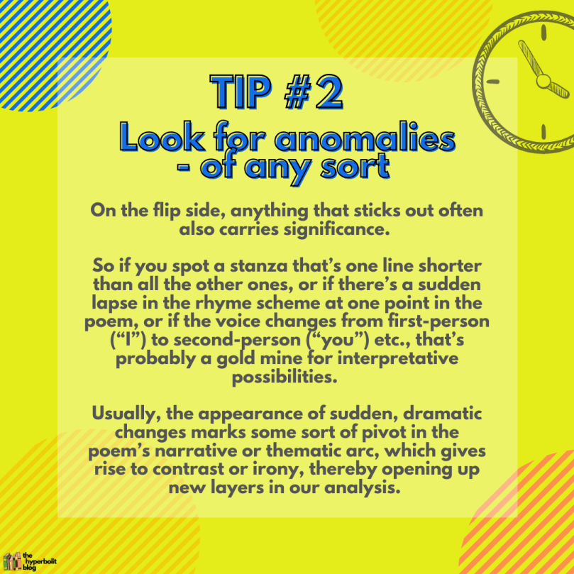 How to analyse any unseen poem – 3 tips – The Hyperbolit School